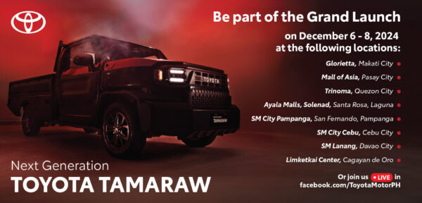 Toyota-Tamaraw-Launching-Banner - Toyota Balintawak